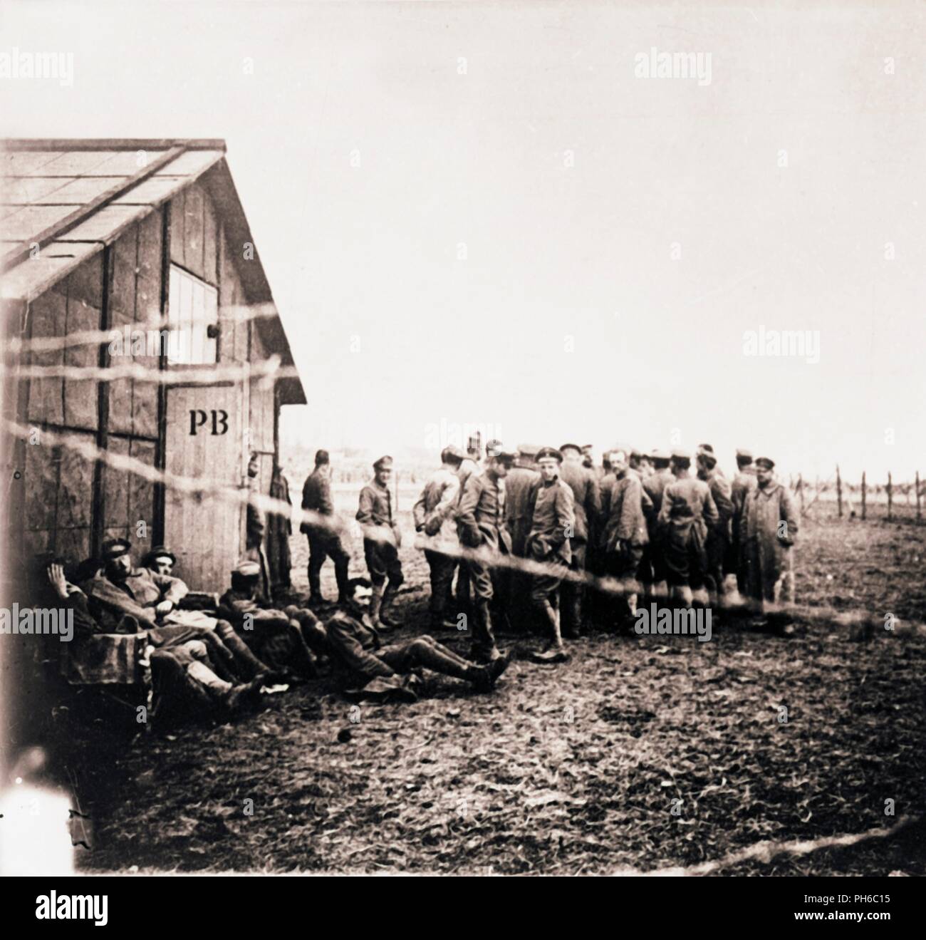 Ww1 pow camp hi-res stock photography and images - Alamy
