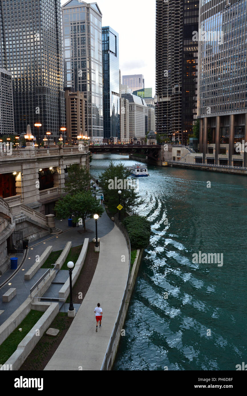 Along the riverwalk hi-res stock photography and images - Alamy