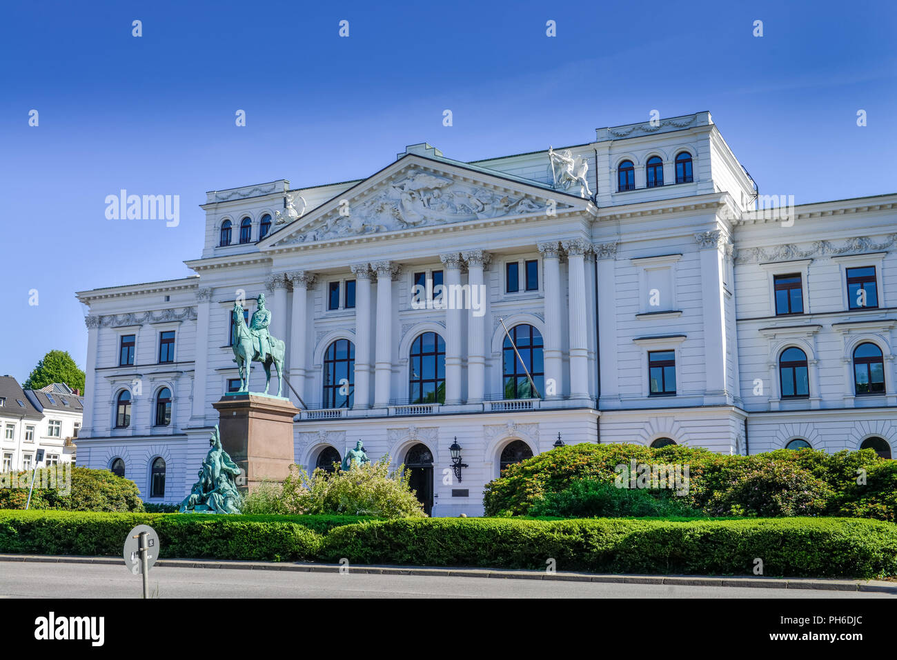 Altonaer Rathaus, Platz der Republik, Altona, Hamburg, Deutschland ...