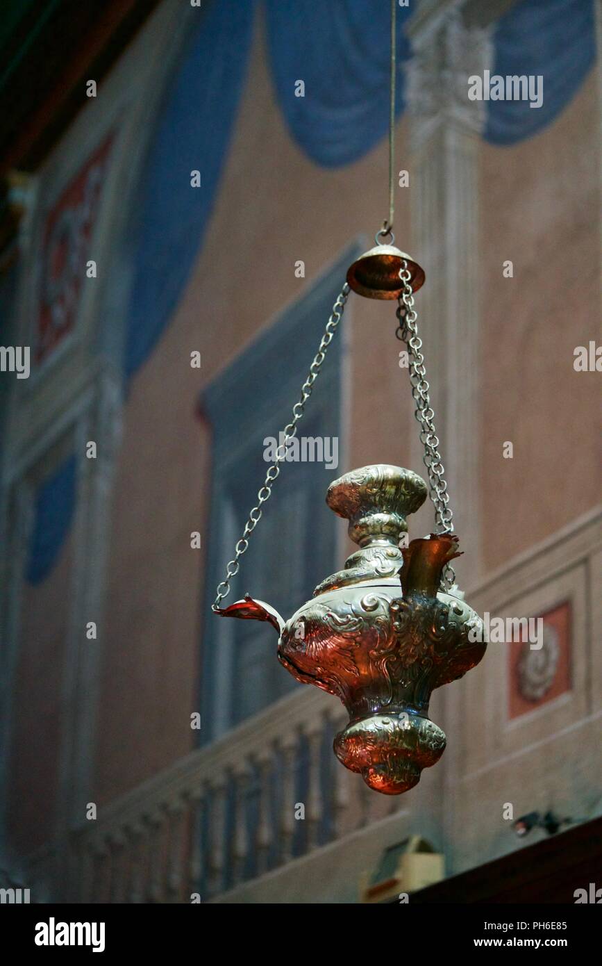 Altar in greek orthodox church hi-res stock photography and images - Alamy