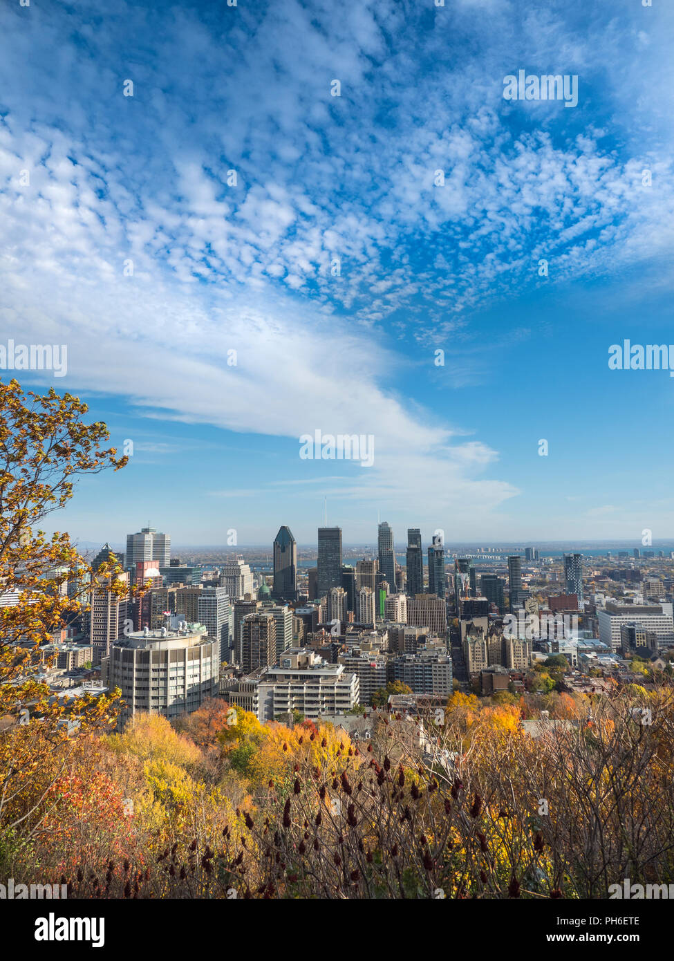 Montreal landscape hi-res stock photography and images - Alamy
