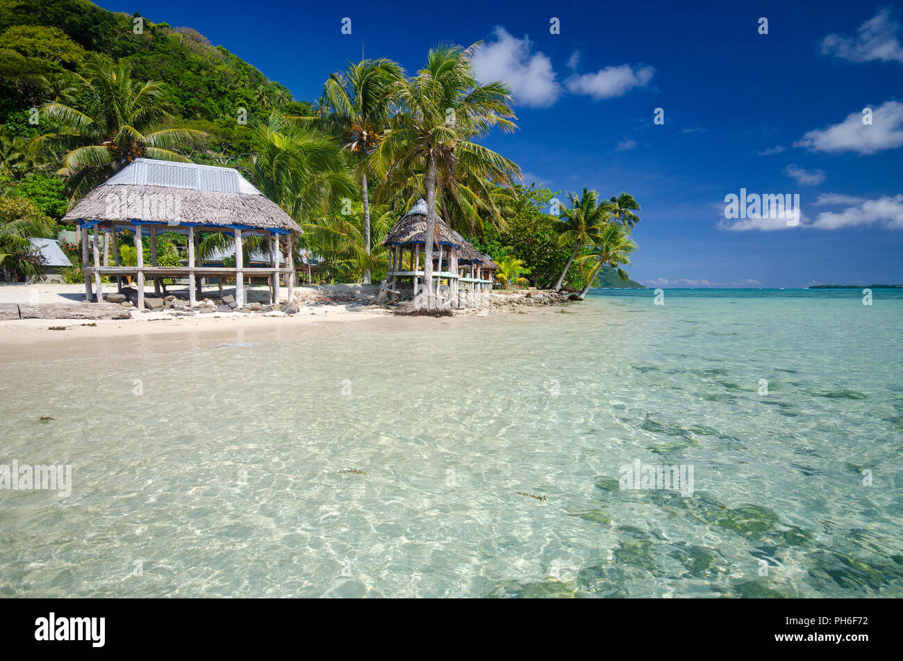 Samoan fale hi-res stock photography and images - Alamy