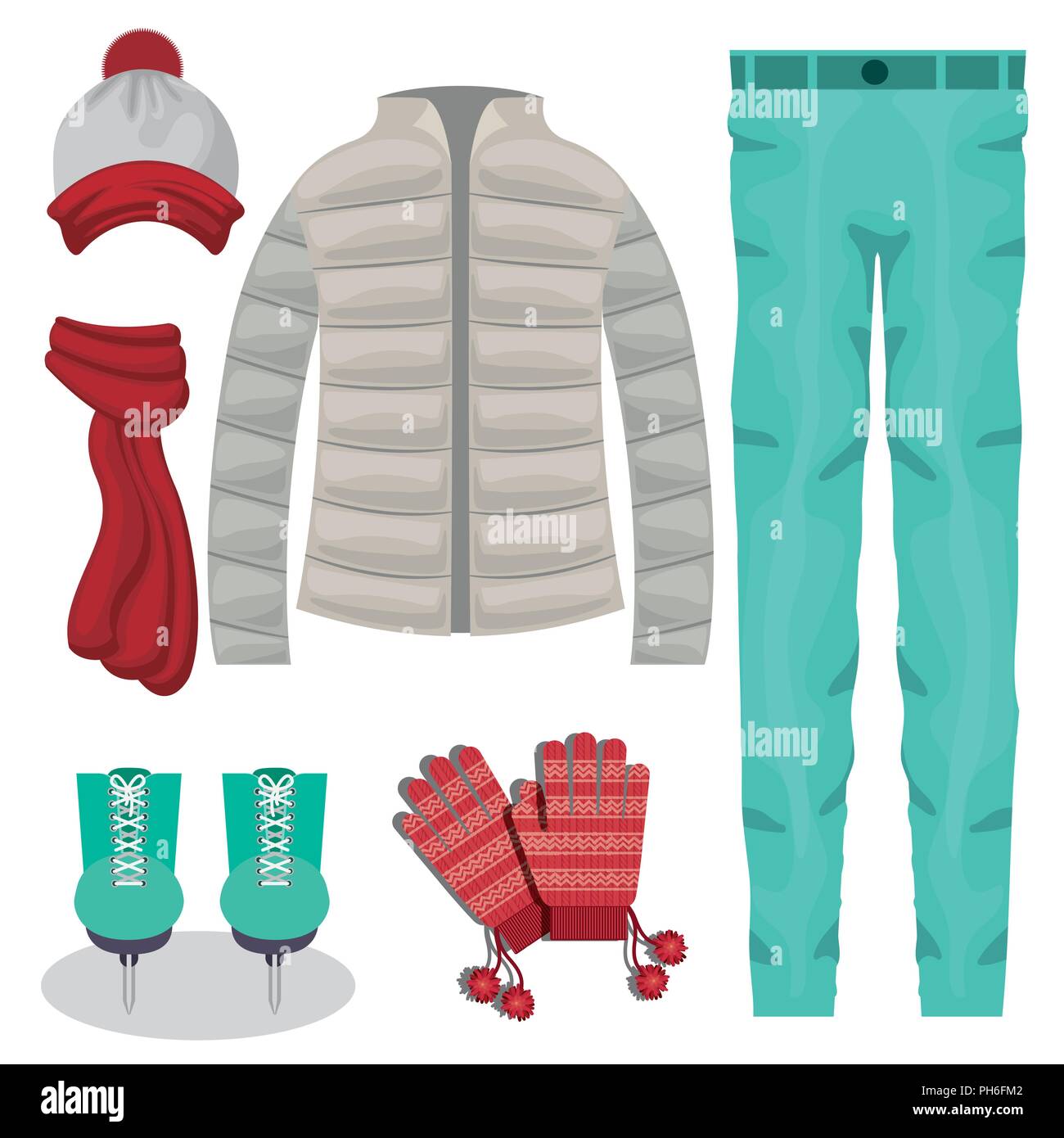 Ice clothing Stock Vector Images - Alamy