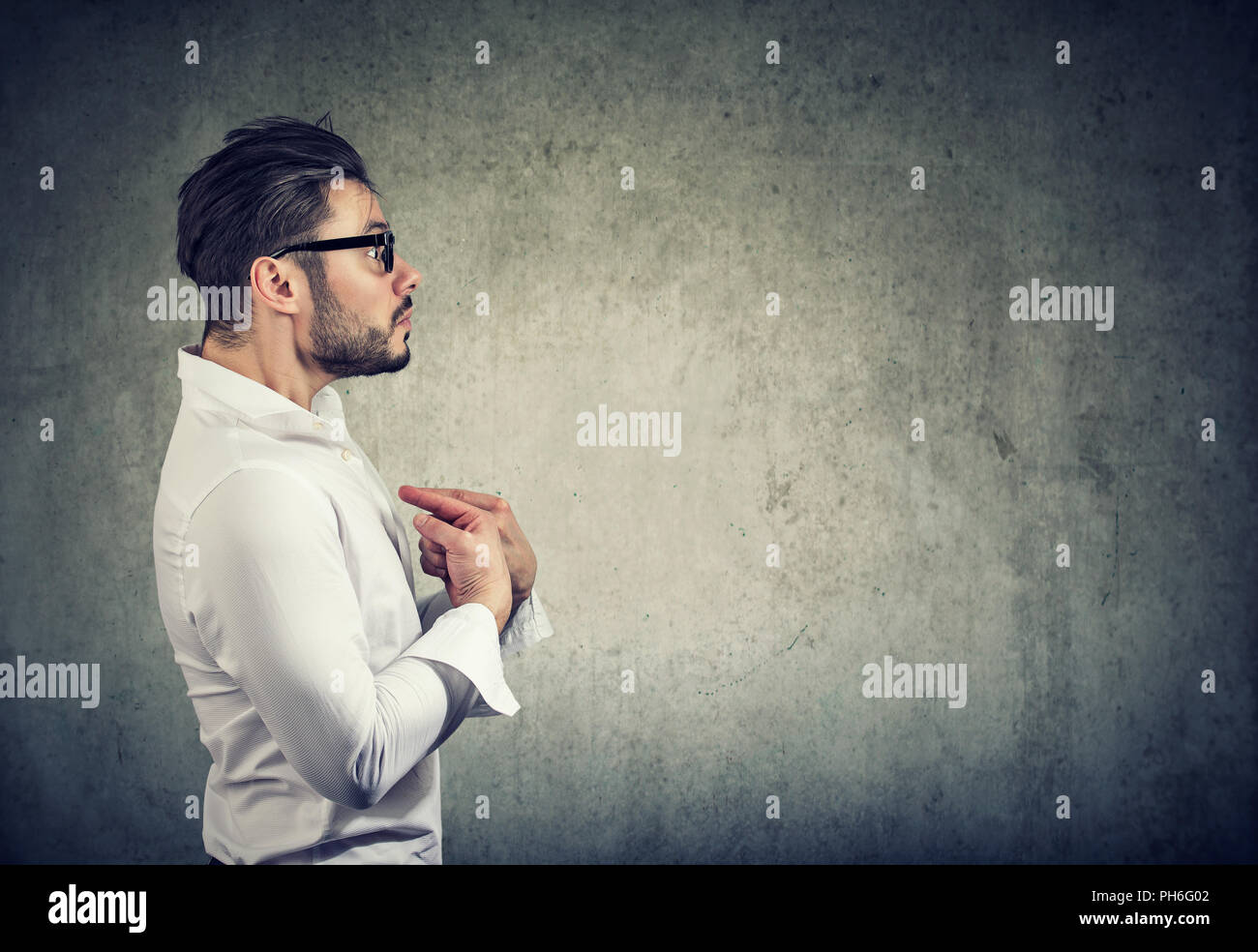 Self denial hi-res stock photography and images - Alamy