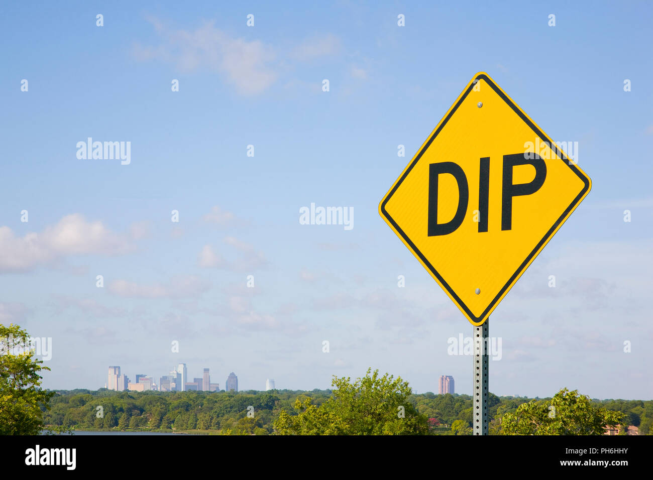 Road dip hi-res stock photography and images - Alamy