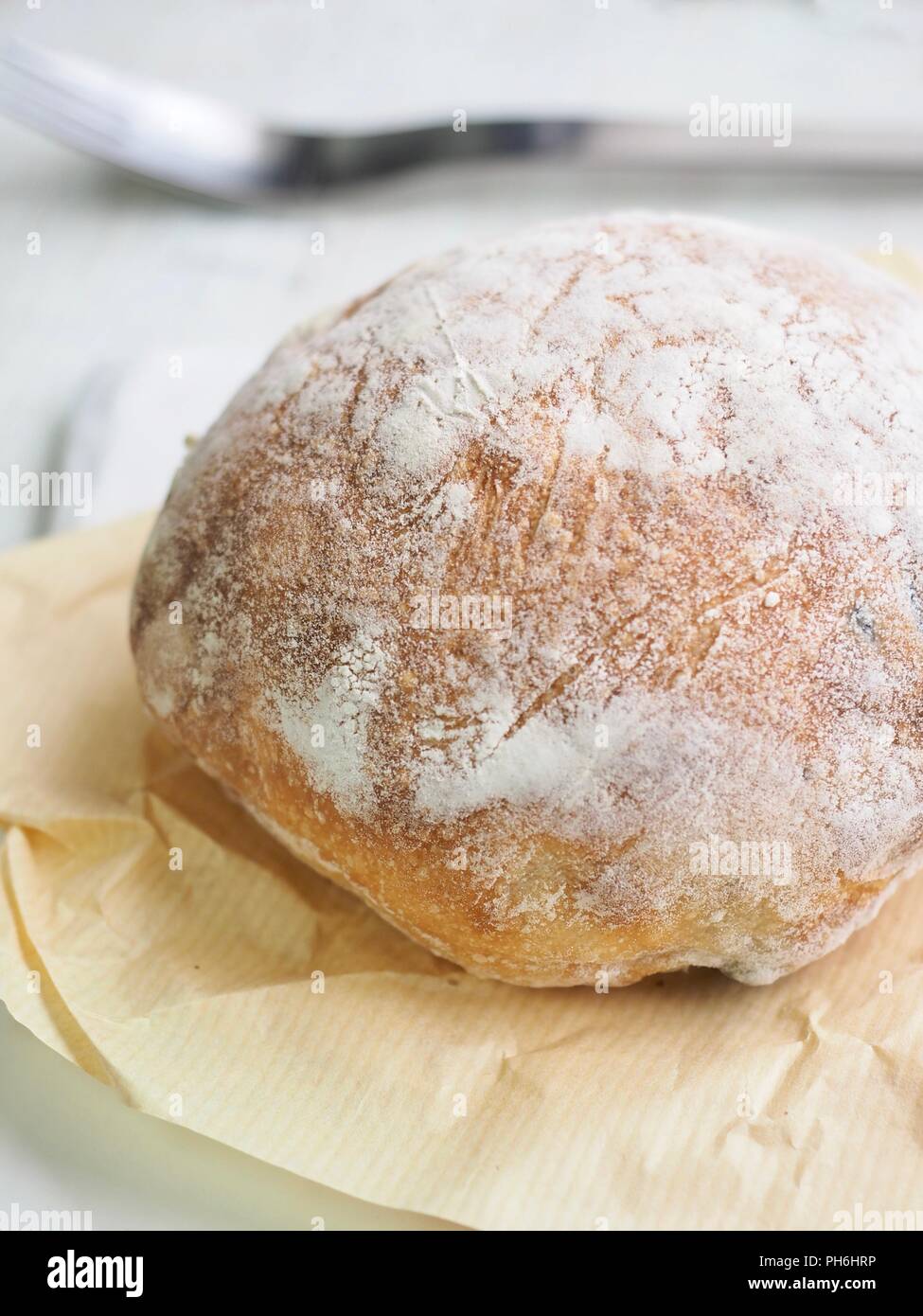 Round Olive Chi Avatar, Whole wheat bread Stock Photo - Alamy