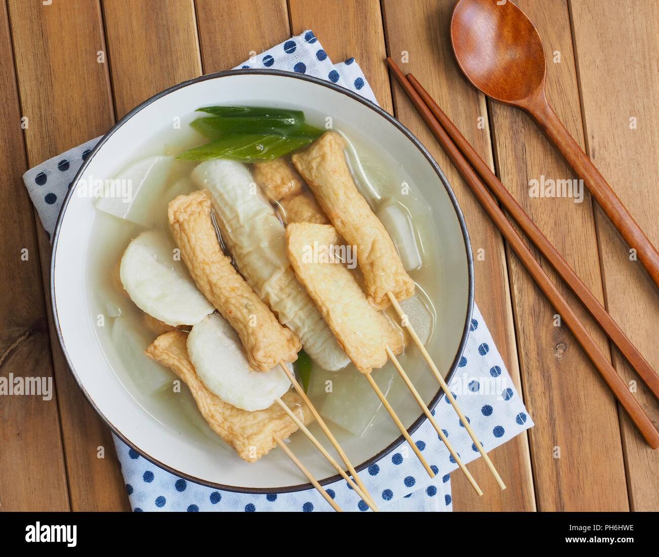 Oden japanese fishcake stew hi-res stock photography and images - Alamy