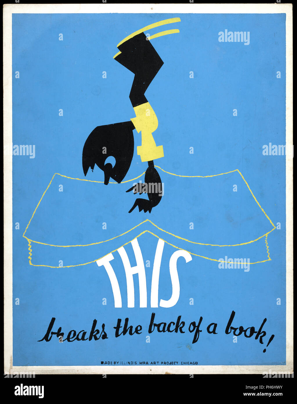 Wpa poster hi-res stock photography and images - Alamy