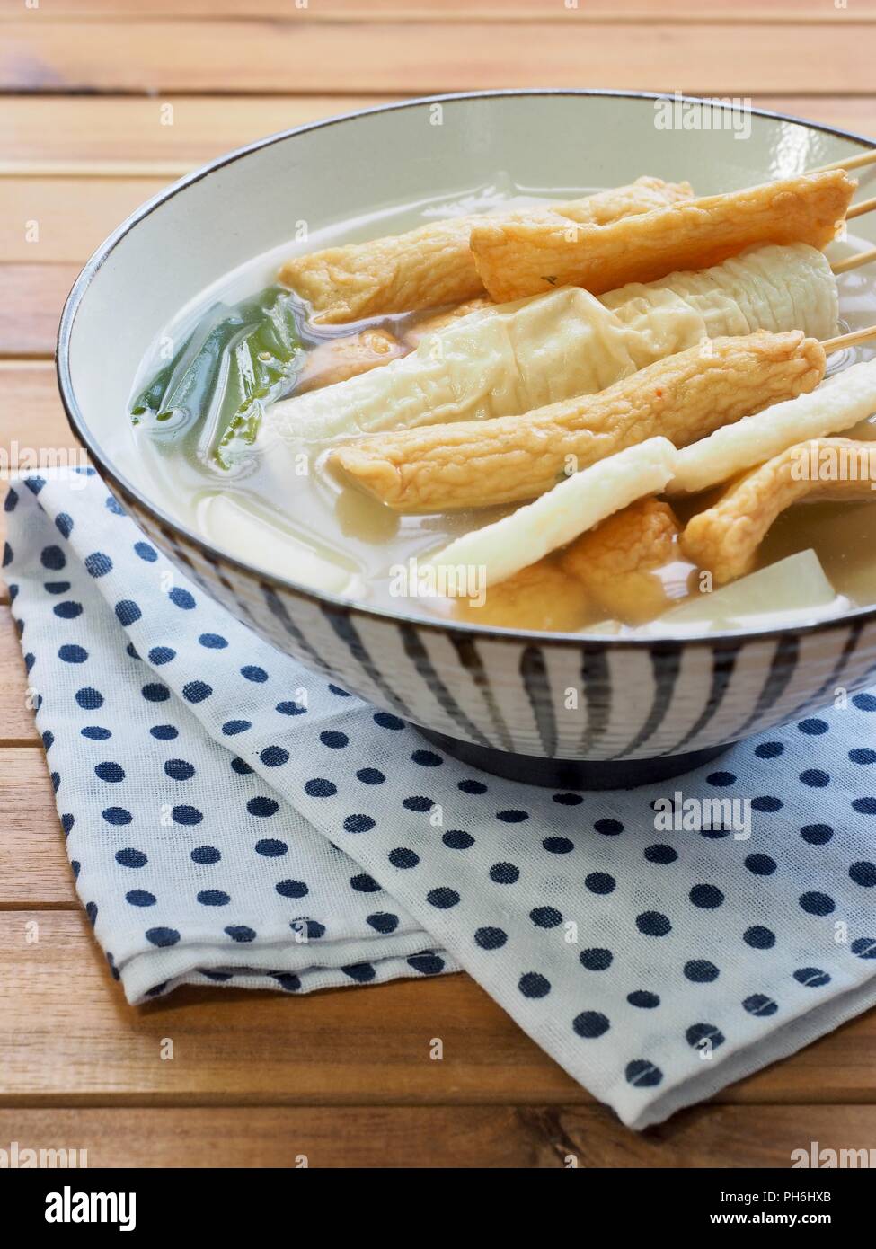 Japanese boiled fish paste hi-res stock photography and images - Alamy