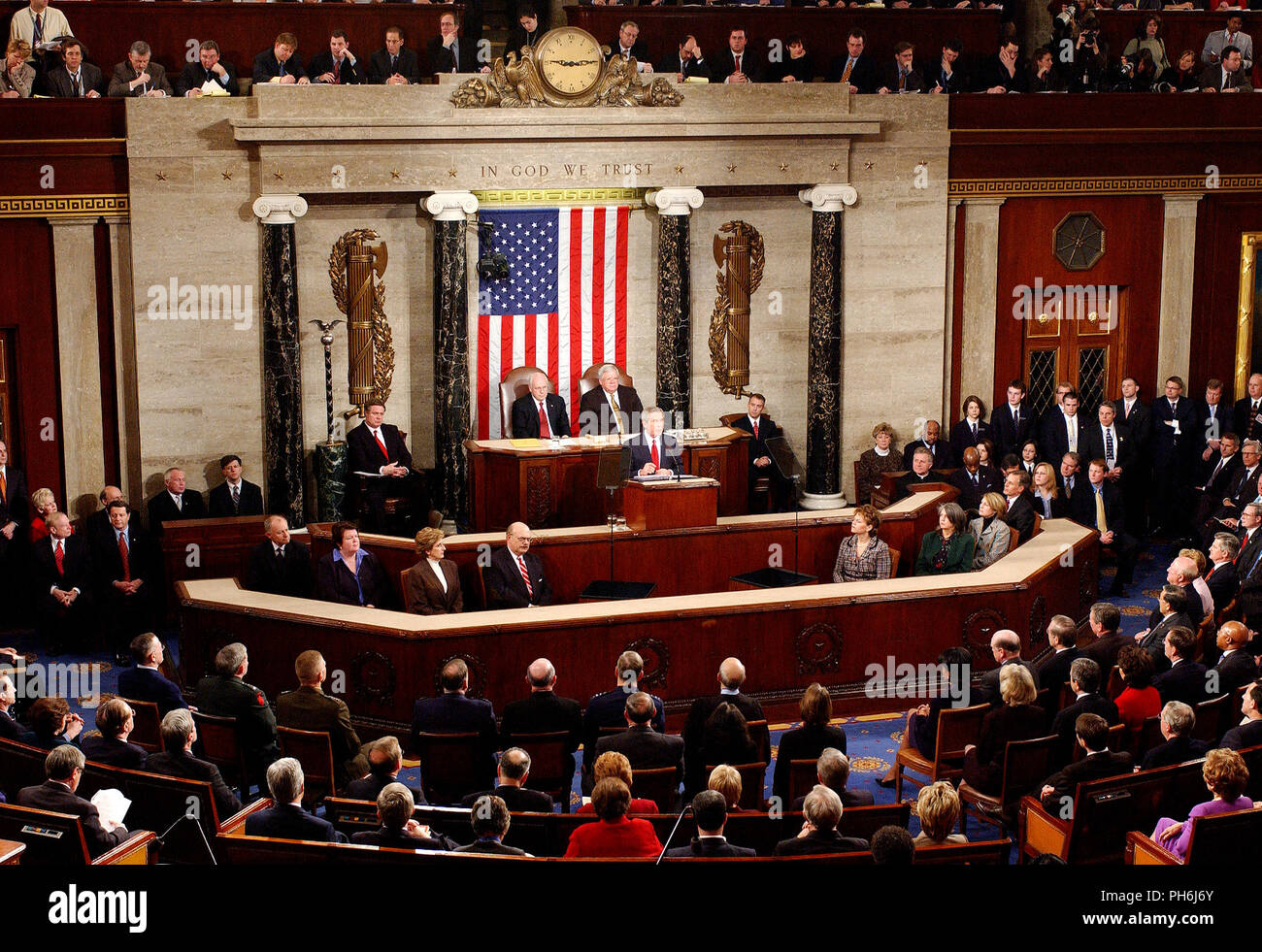 George bush state of the union hi-res stock photography and images - Alamy