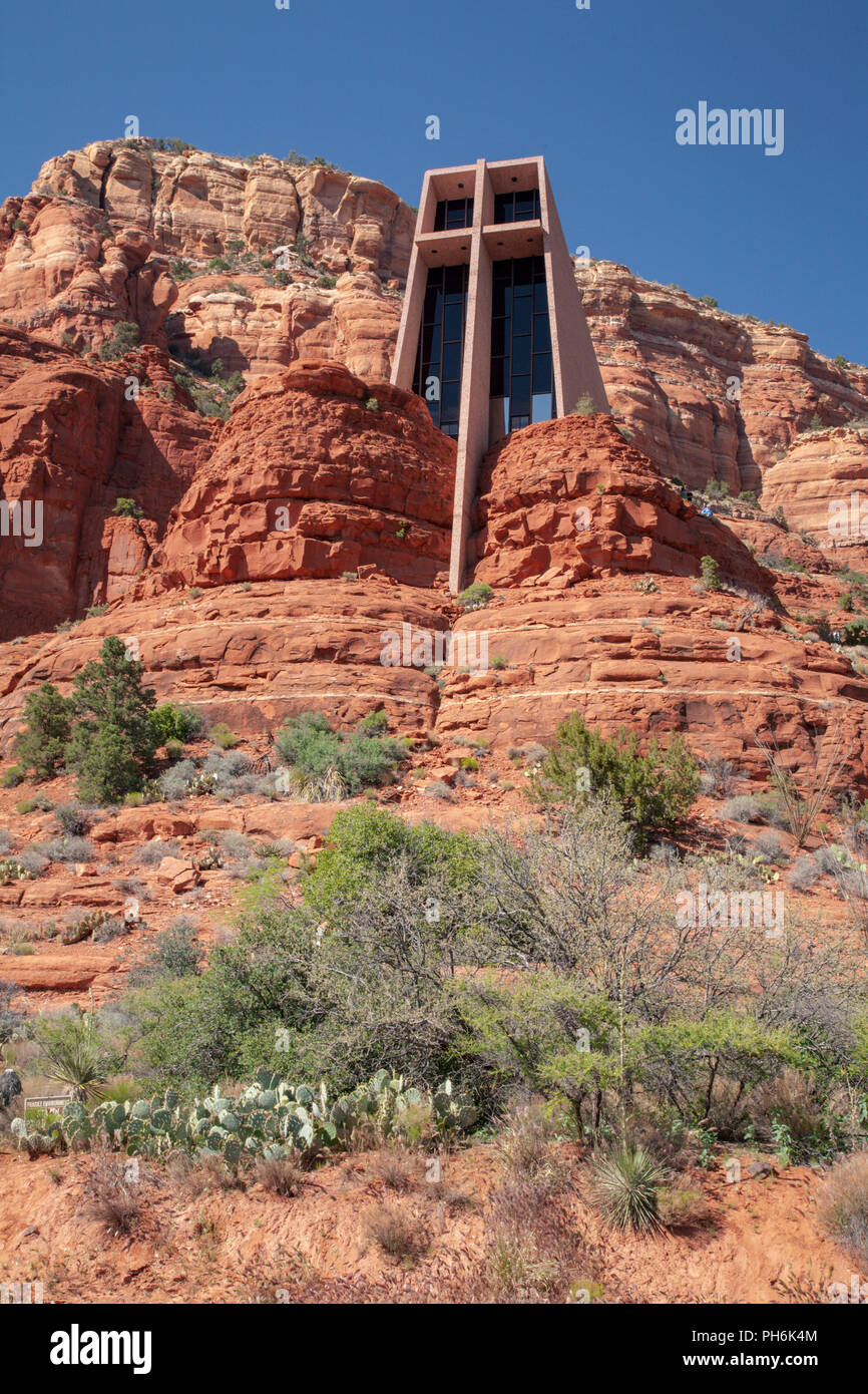 Sedona arizona chapel of the holy cross hi-res stock photography and ...