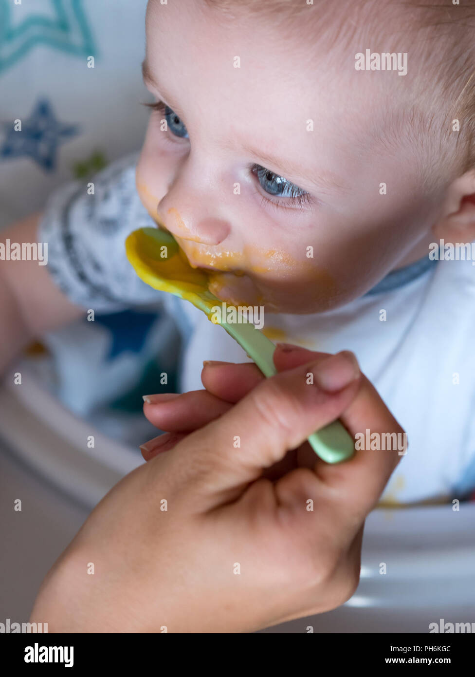 Food eating feeding nutrition face hi-res stock photography and images ...