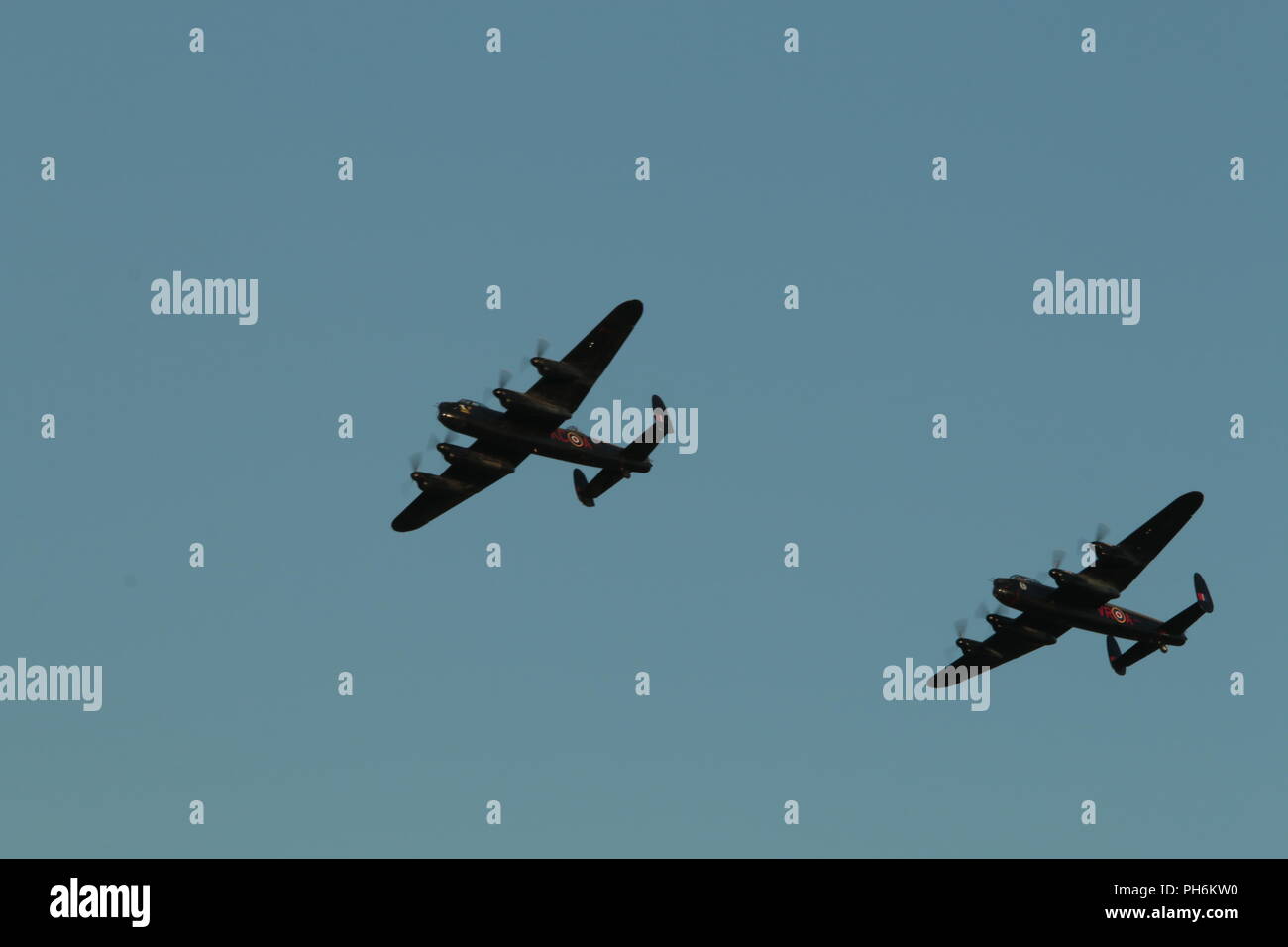 Lancaster bomber cockpit hi-res stock photography and images - Alamy