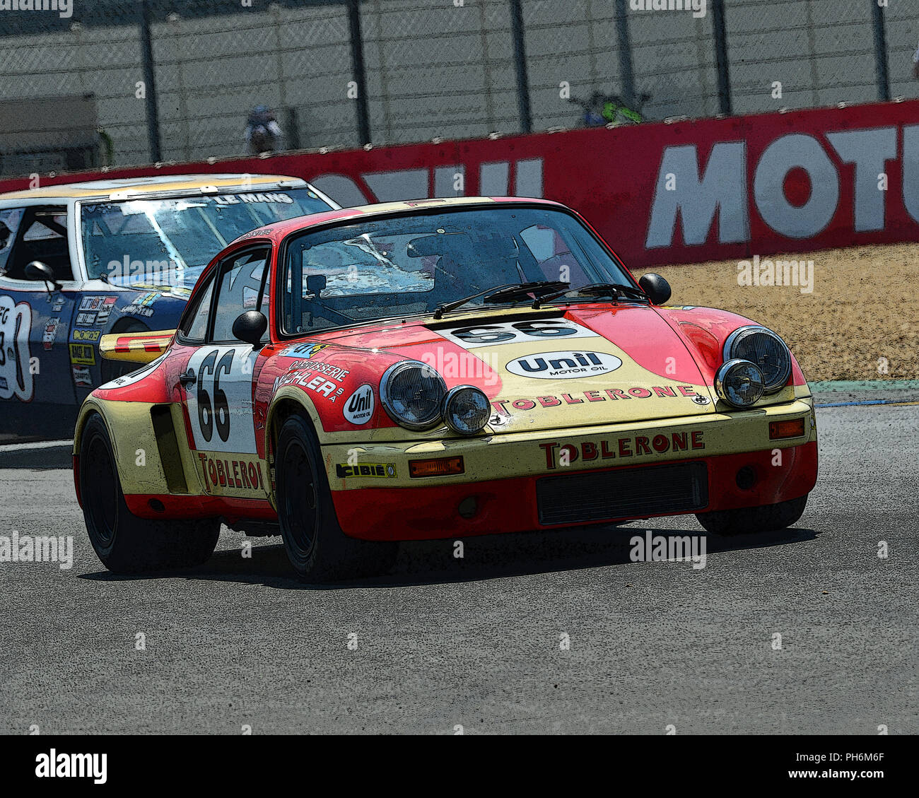 Didier Denat, Porsche 911 Carrera RSR, Plateau 6, Grid 6, 1972-1981 ...