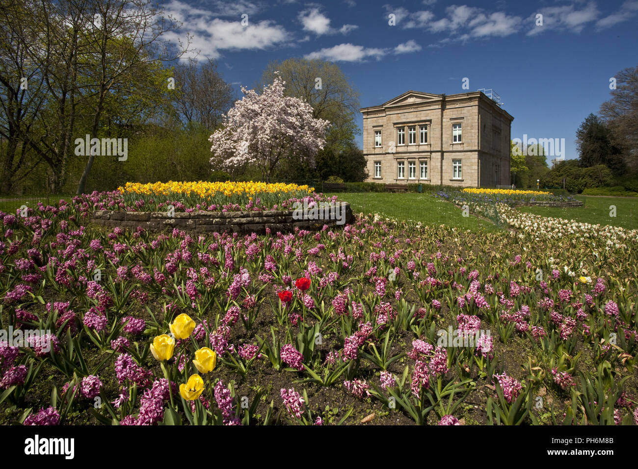 City Park with Villa Lohmann, Witten, Germany Stock Photo - Alamy