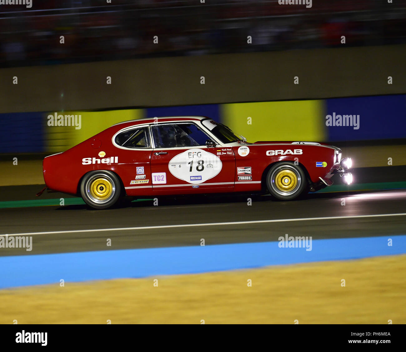 Steve Dance, Ford Capri RS2600, Plateau 6, Grid 6, 1972-1981 cars, Le ...