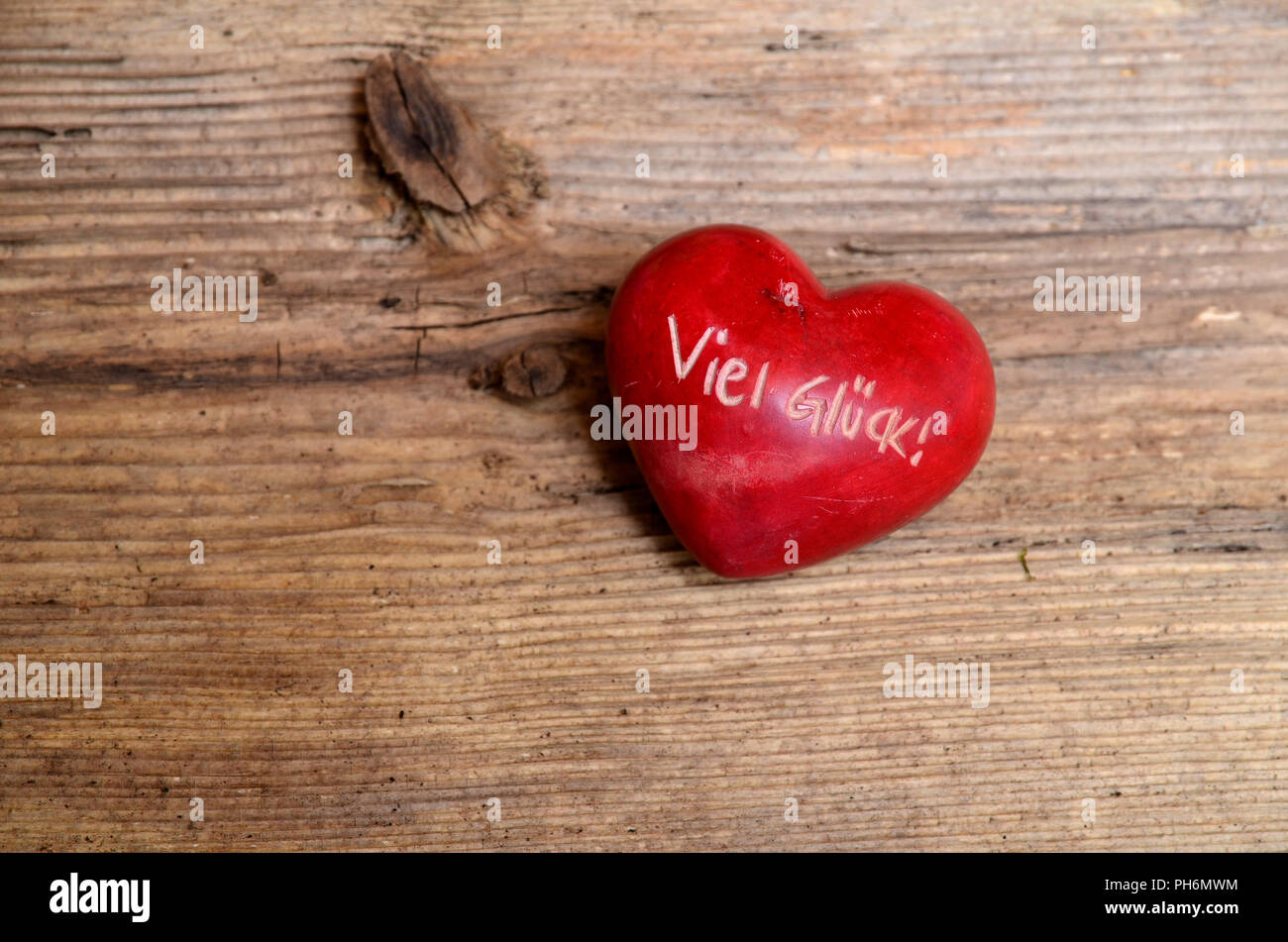 Wooden sign board red Stock Photo - Alamy