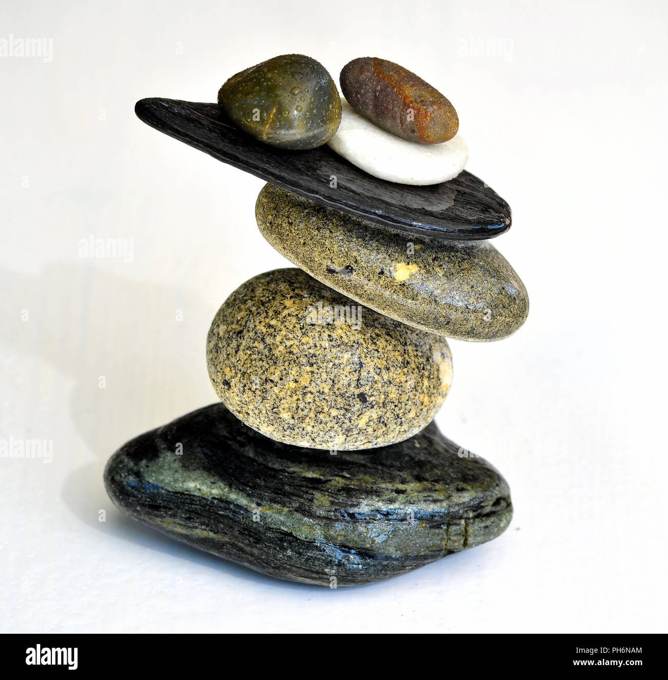 Wellness stones Balance Stock Photo - Alamy