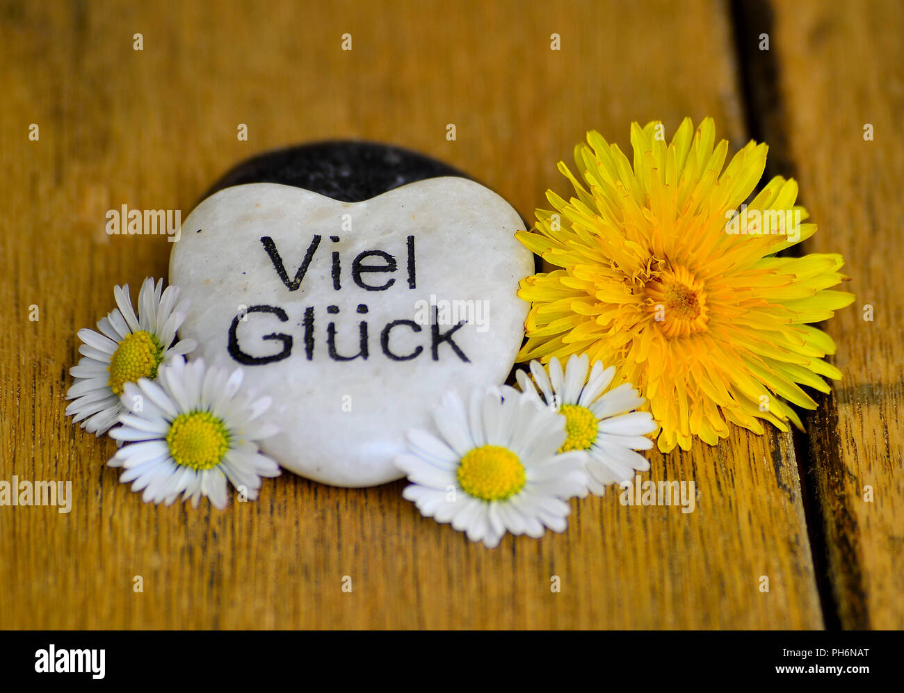 Stones balance Good luck heart Stock Photo - Alamy