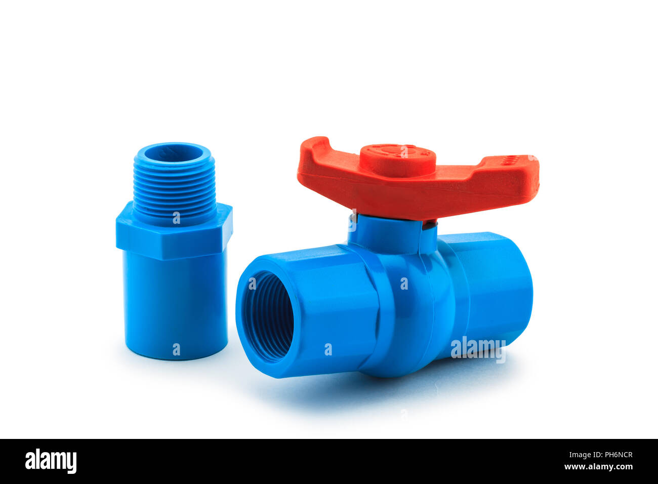 PVC ball valve Stock Photo - Alamy