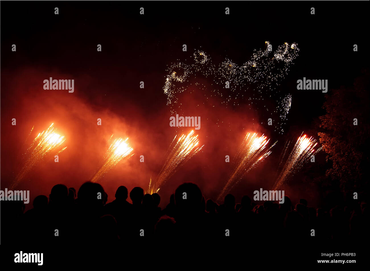 Fourth of july firework ceremony hi-res stock photography and images ...