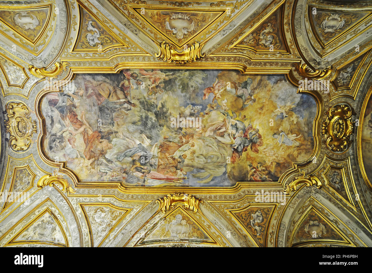 Santa Maria, basilica, Naples, Campania, Italy Stock Photo - Alamy