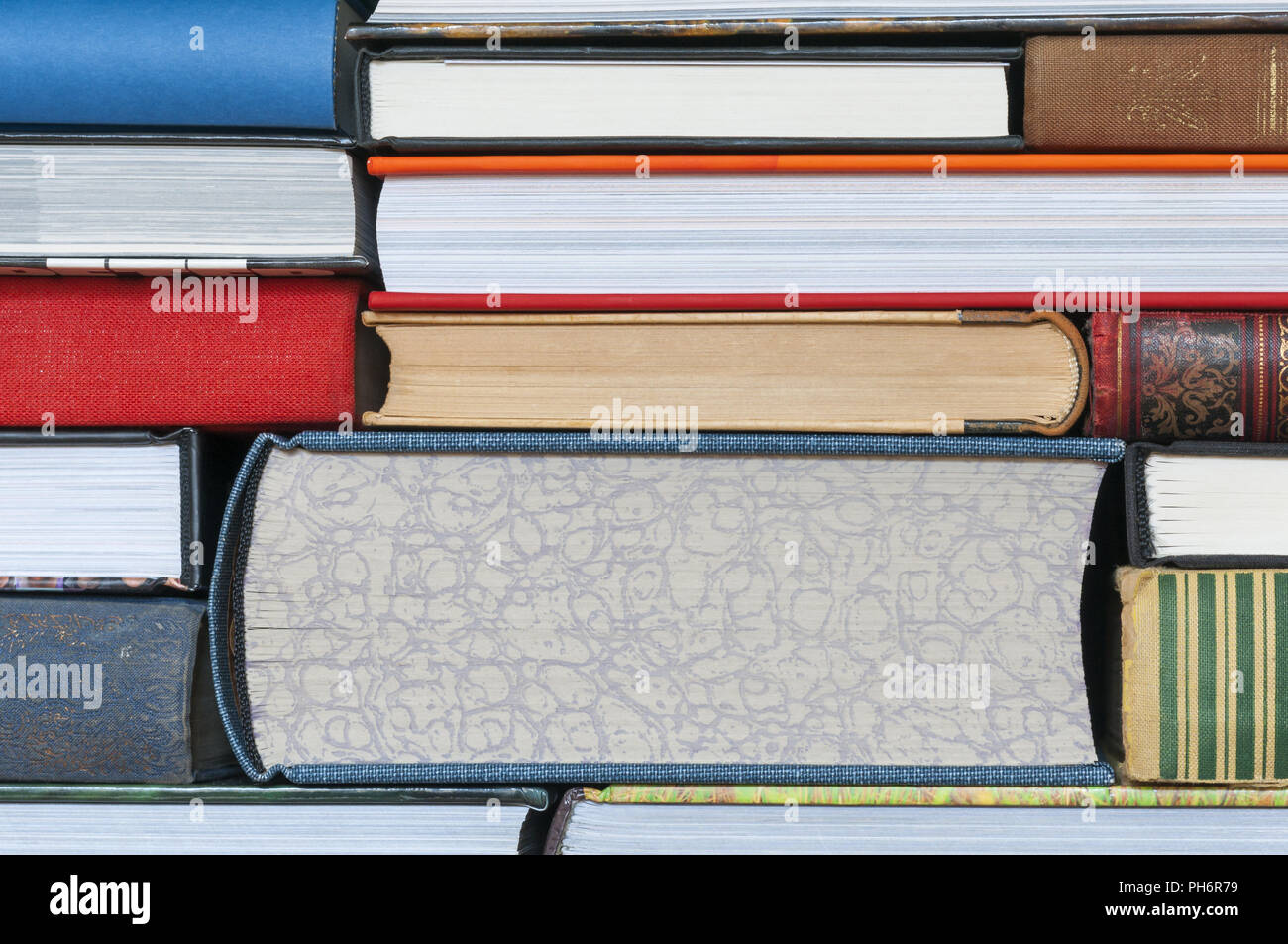 Stack of books Stock Photo - Alamy