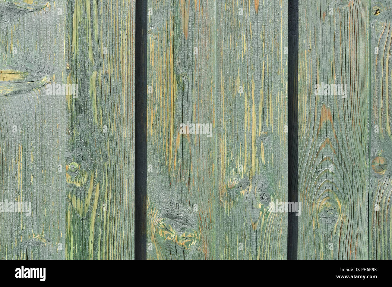 Background from wooden boards with weathered green color Stock Photo ...