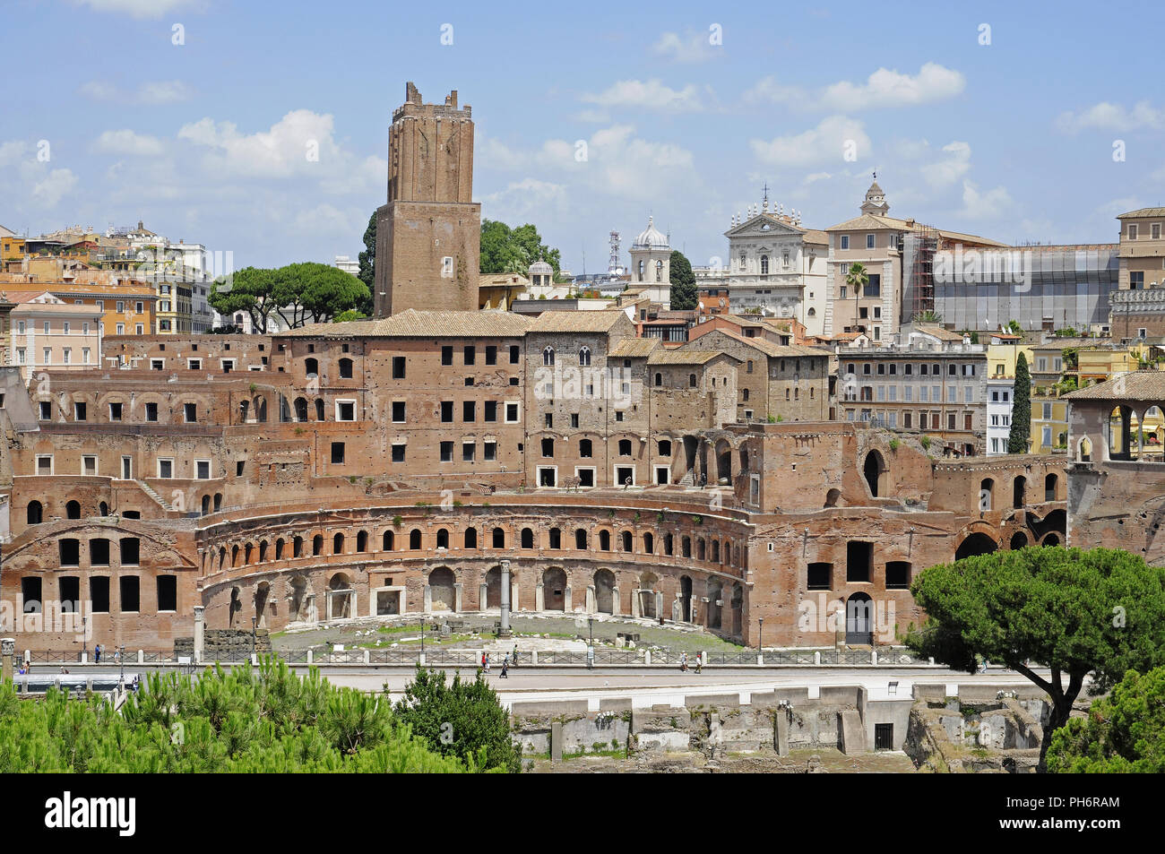 Forum of Trajan, Imperial Forums, Rome, Italy Stock Photo - Alamy