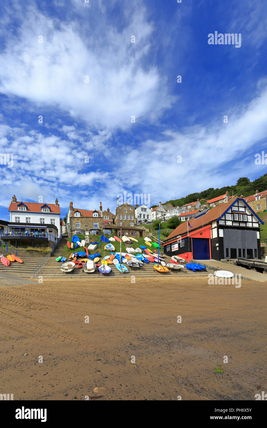 Runswick Bay, North Yorkshire, England, UK Stock Photo - Alamy