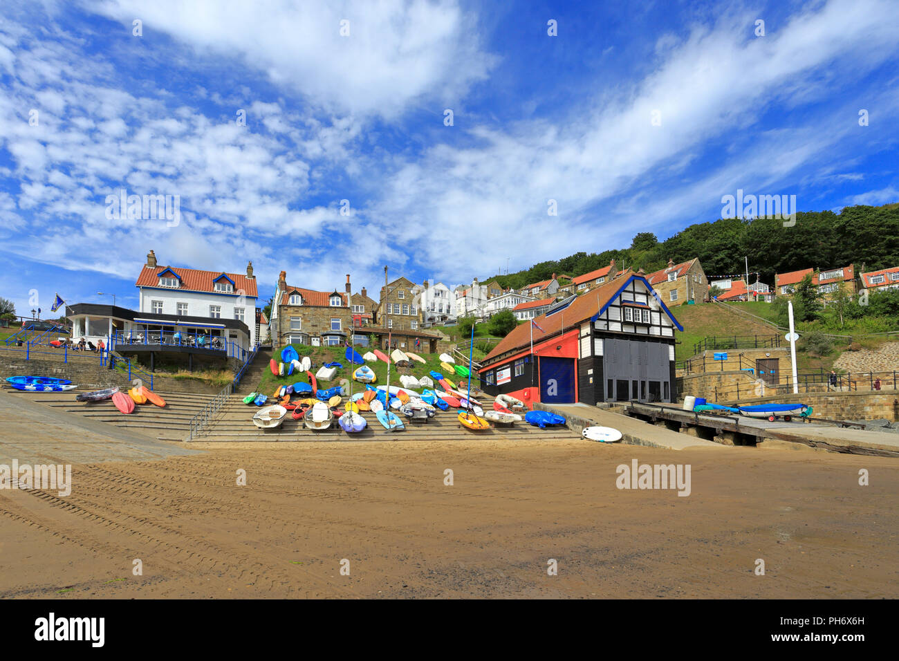 Runswick Bay, North Yorkshire, England, UK Stock Photo - Alamy