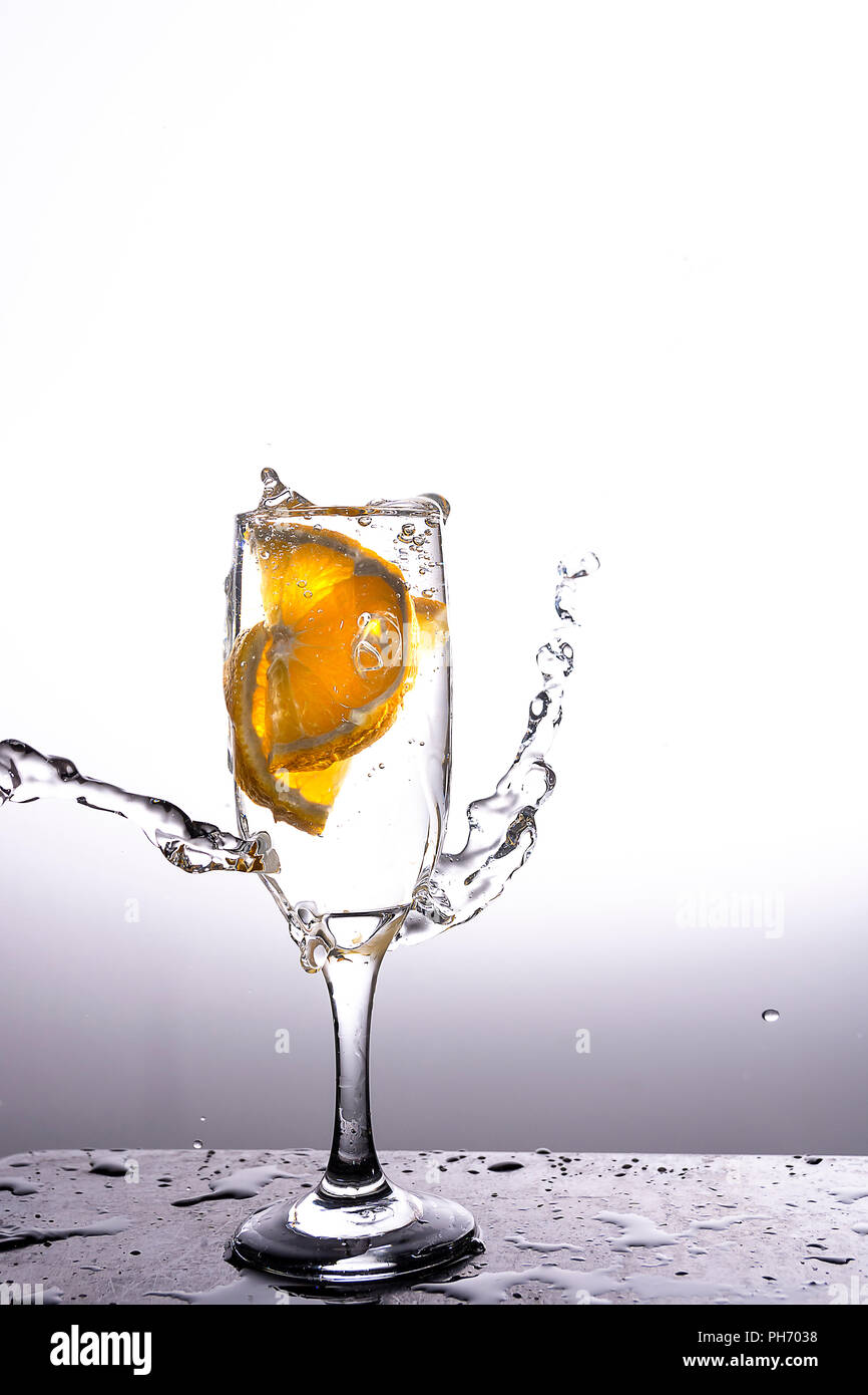 Dropping glass hi-res stock photography and images - Alamy