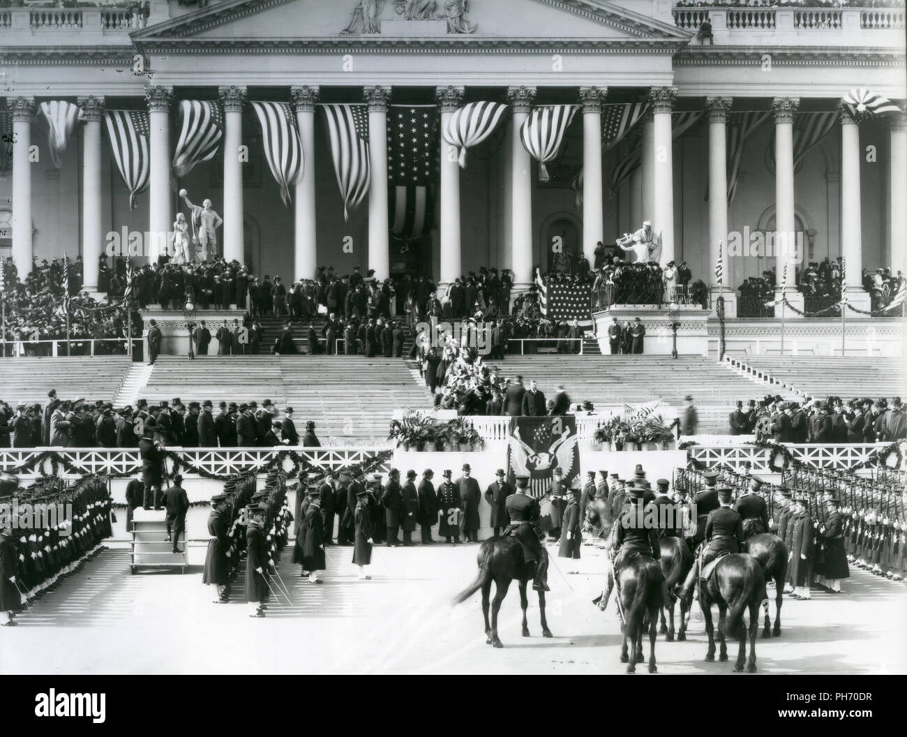 Theodore roosevelt inauguration 1905 hi-res stock photography and images - Alamy