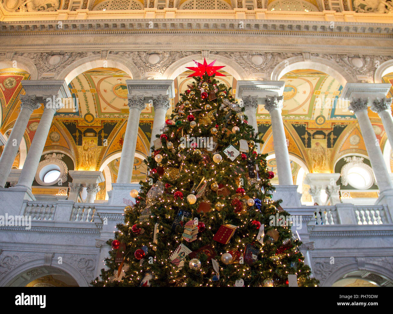 Christmas at library of congress hi-res stock photography and images ...