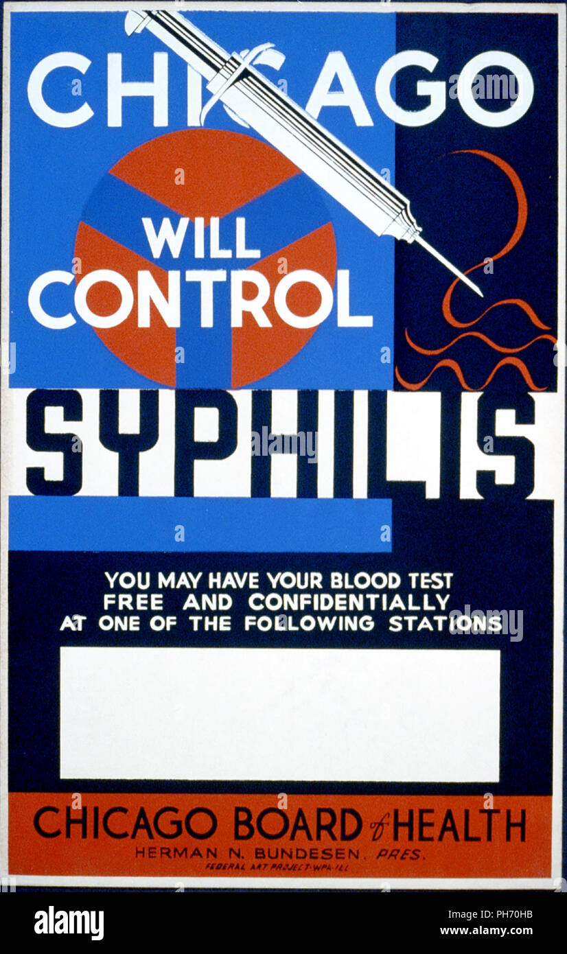 1930s syphilis posters hi-res stock photography and images - Alamy