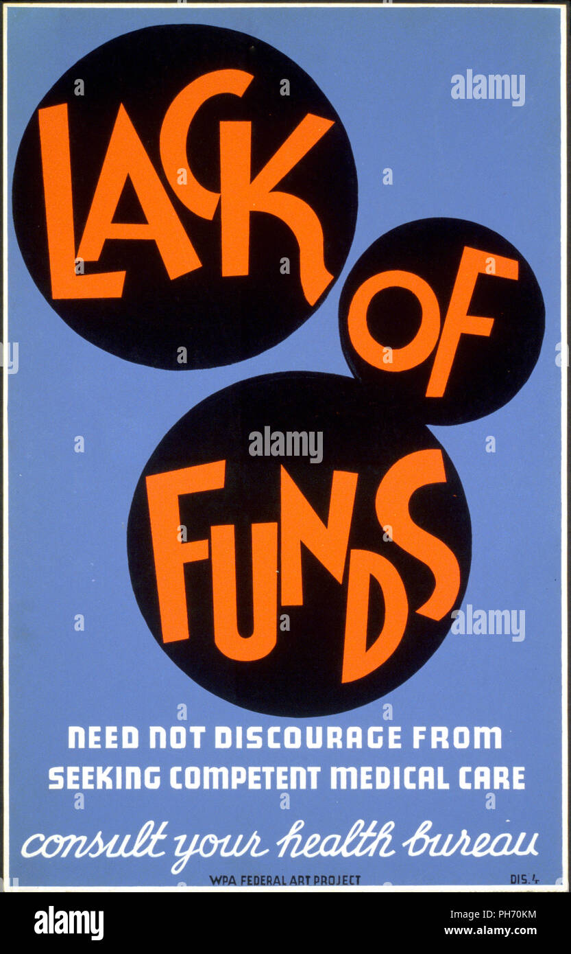 Poster promoting better health care Stock Photo - Alamy