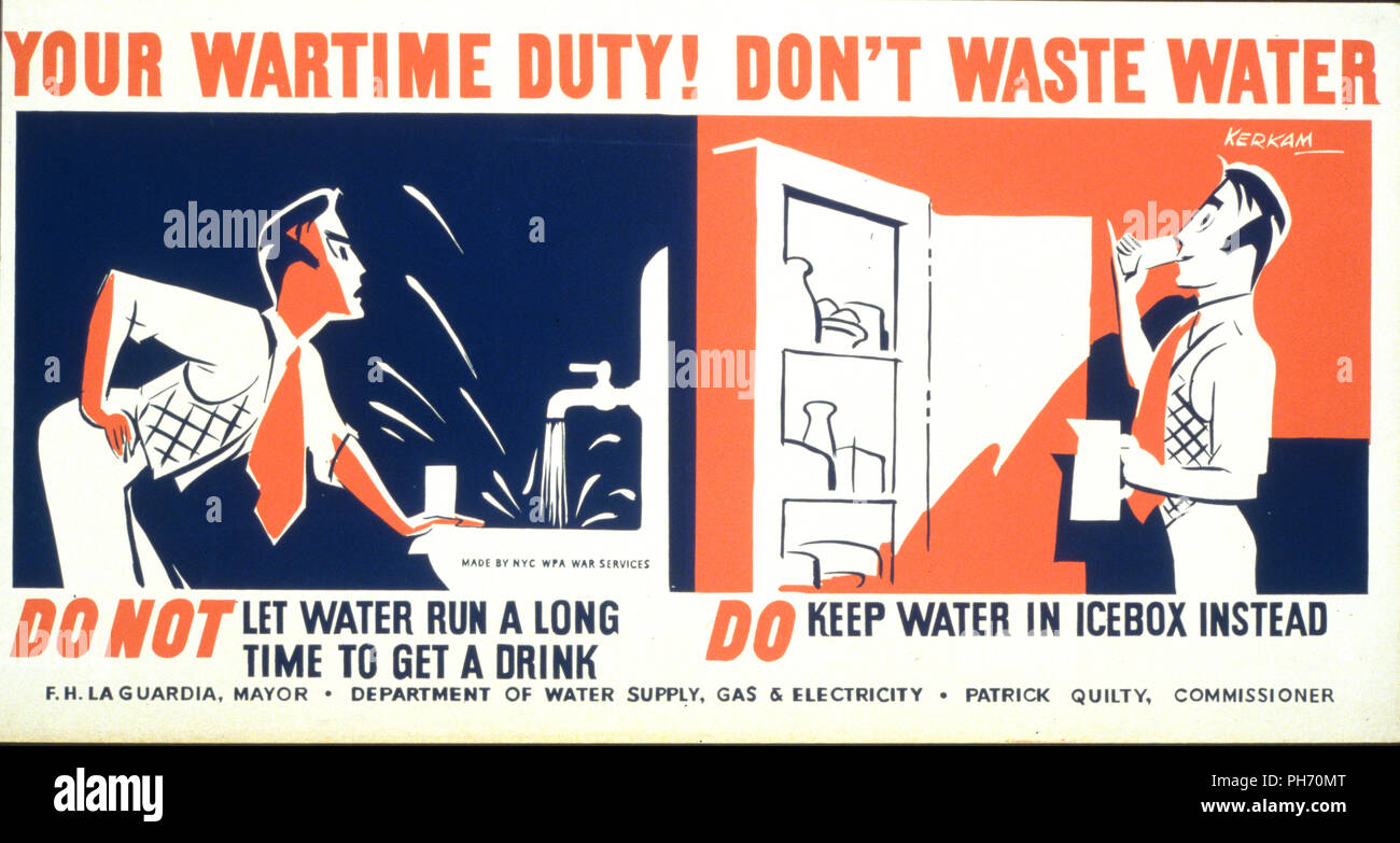 Poster for The New York City Department of Water Supply, Gas ...