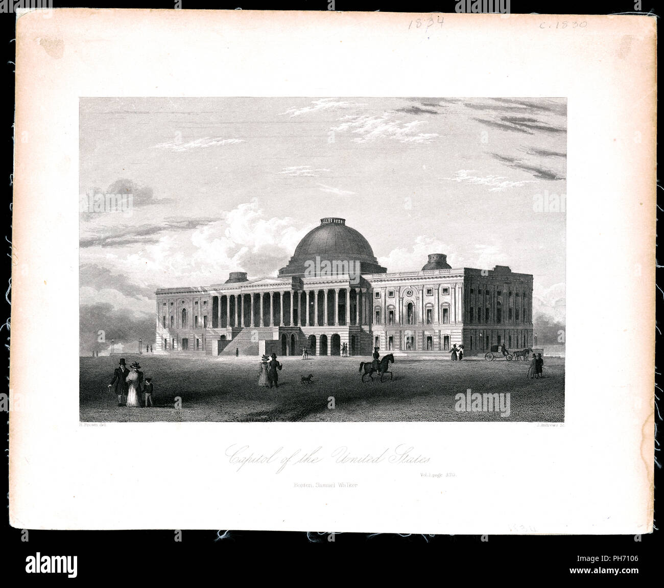 U. s. capitol 1800s hi-res stock photography and images - Alamy