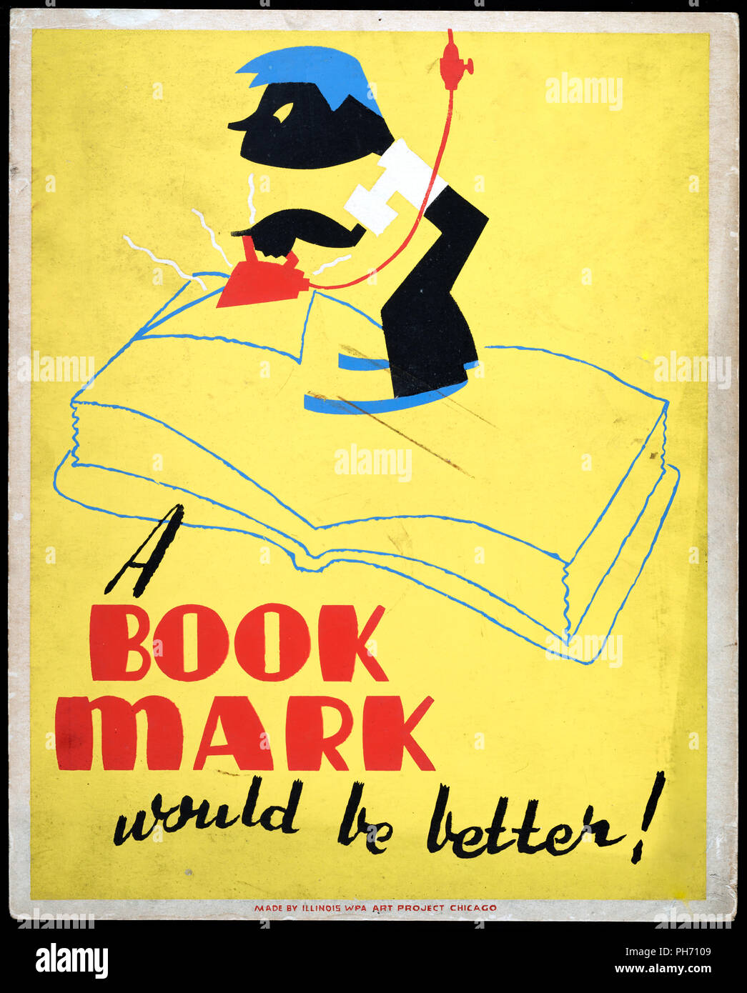 Wpa poster hi-res stock photography and images - Alamy