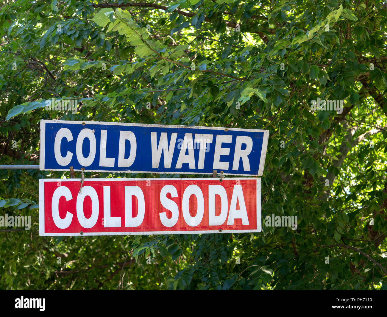 Soda sign hi-res stock photography and images - Alamy