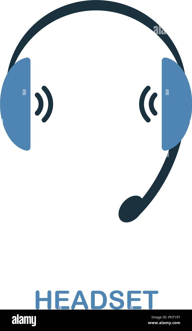 Keyboard icon in two colors. Simple element illustration. Keyboard icon ...