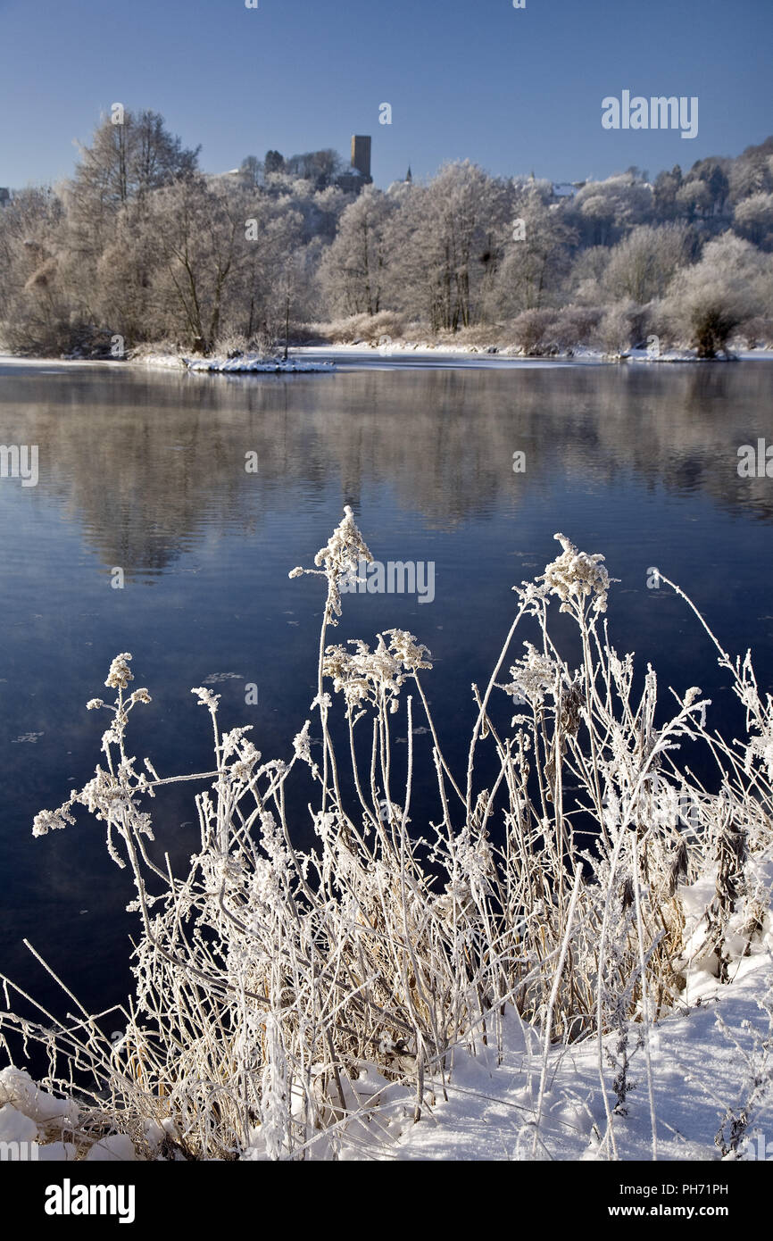 Winter landscape, Ruhr valley ,Bochum, Germany Stock Photo - Alamy