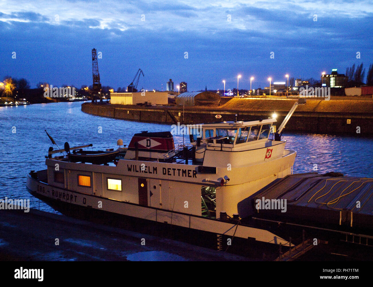 Inland port of duisburg hi-res stock photography and images - Alamy
