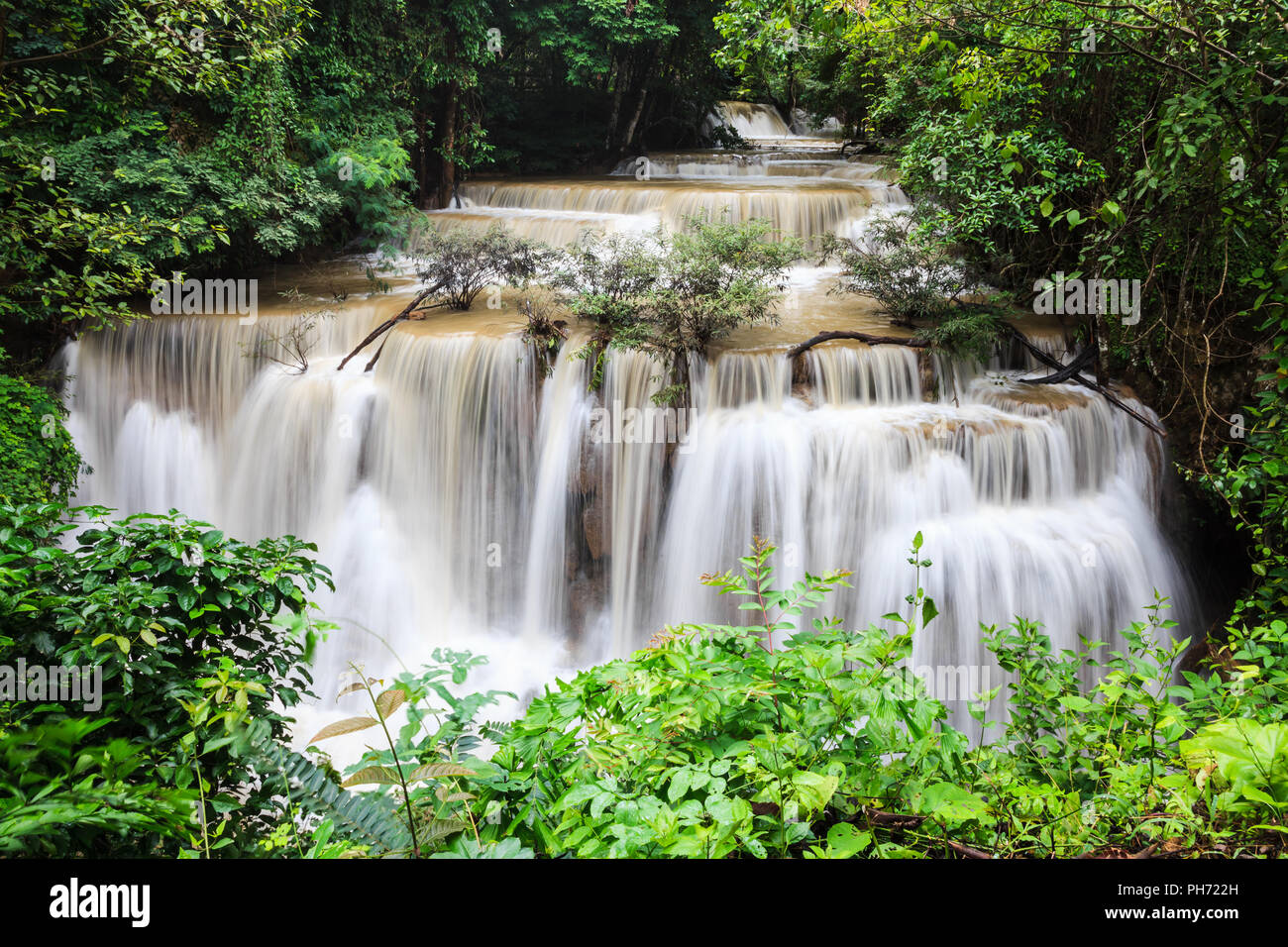 Waterfalls in thailand Stock Photo - Alamy