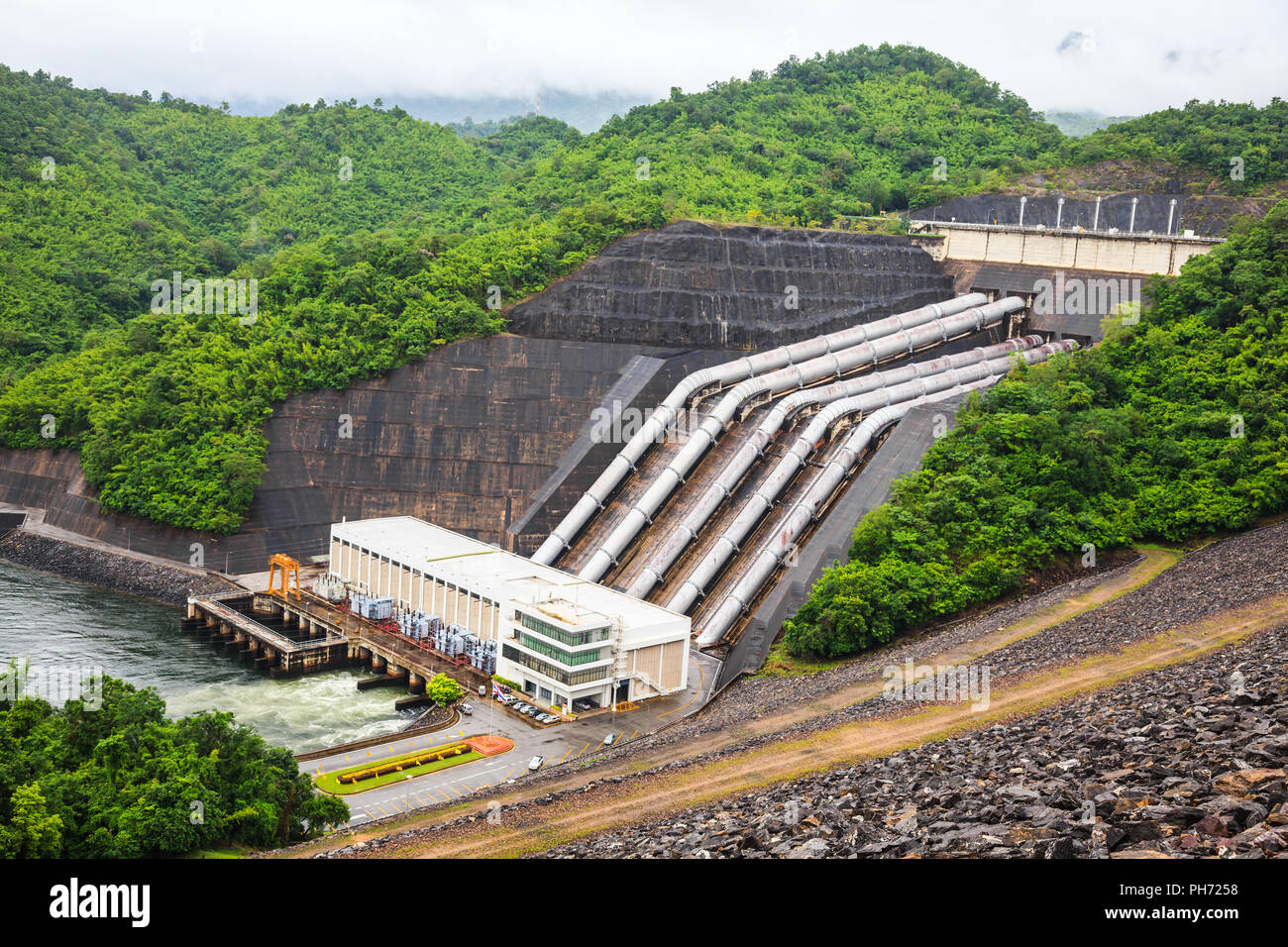 Hydroelectric power station Stock Photo - Alamy