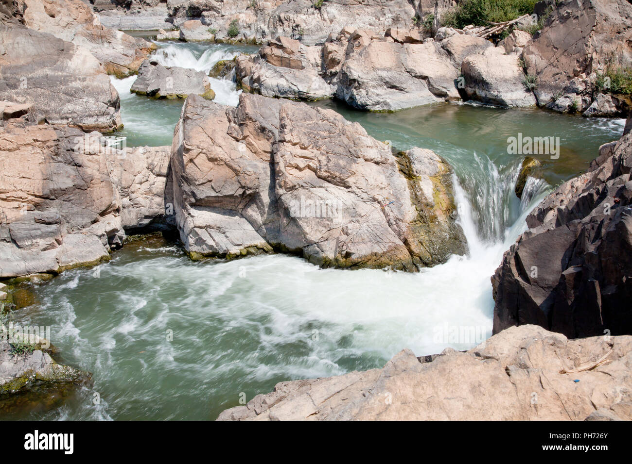 Li phi waterfall Stock Photo - Alamy