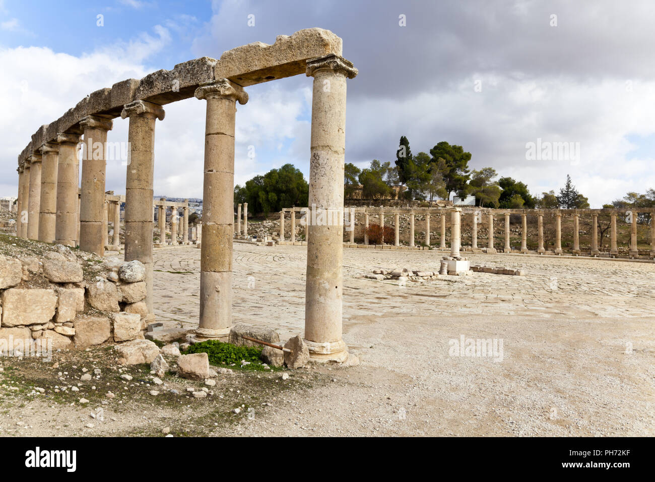 Reconstruction ancient building in hi-res stock photography and images ...