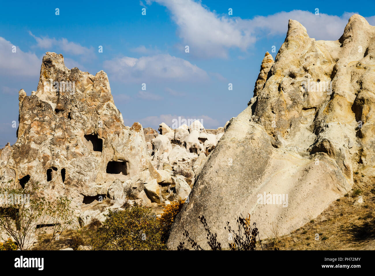 Rock cave in cappadocia, turkey Stock Photo - Alamy