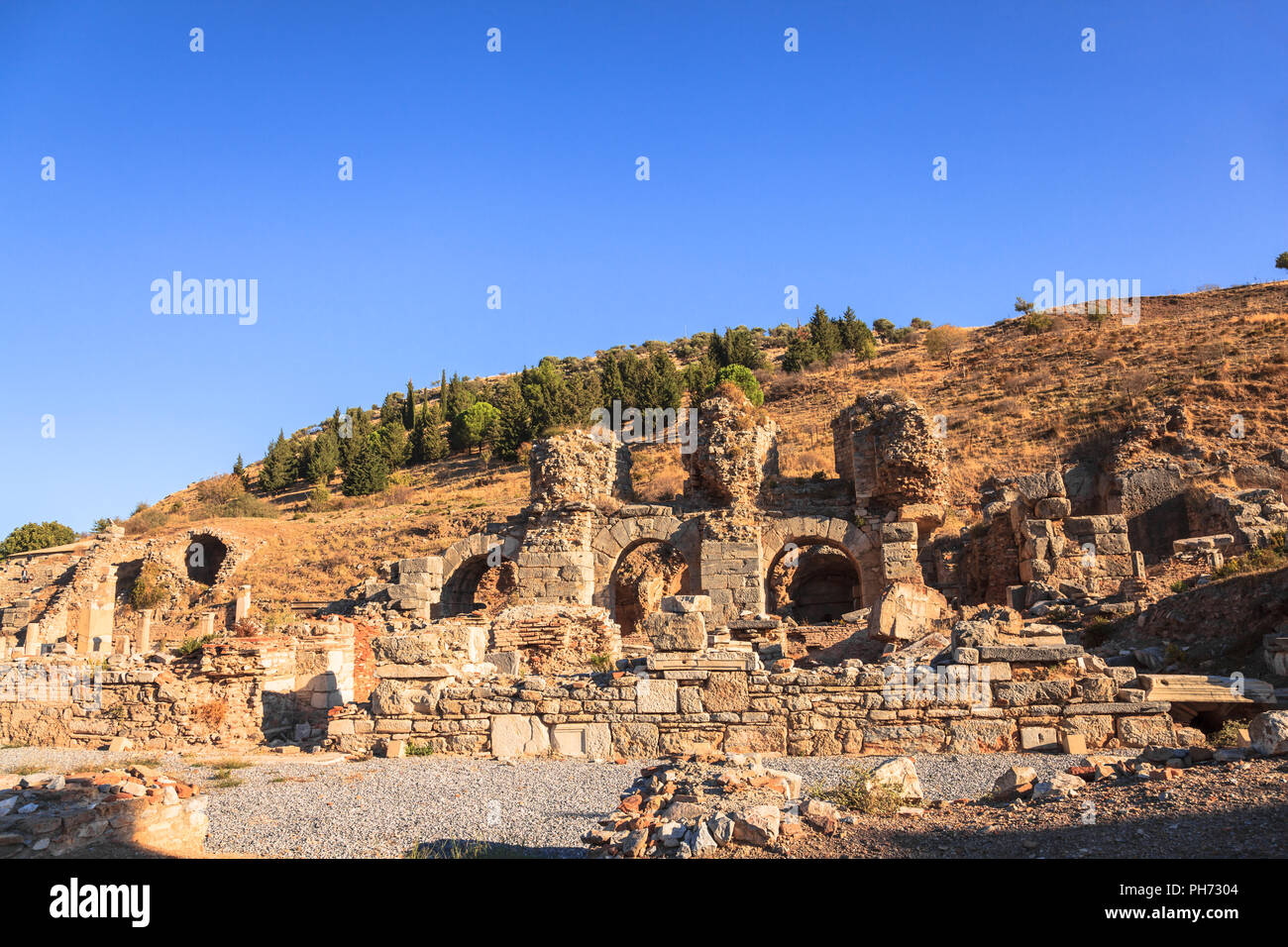 Ancient city of ephesus in turkey Stock Photo - Alamy