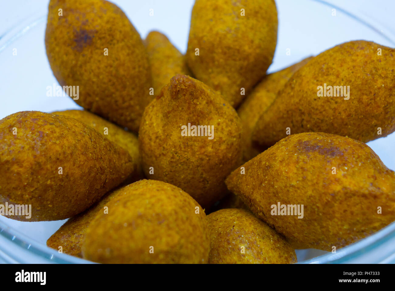 icli kofte / Boiled kibbeh / Quibe / stuffed meatball falafel Stock ...